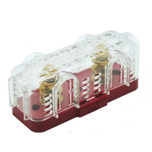 GANL fuse holder, Stand alone with cover, 600A maximum