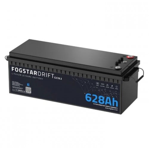 Fogstar Drift Gen2 12V 628Ah Lithium Leisure Battery